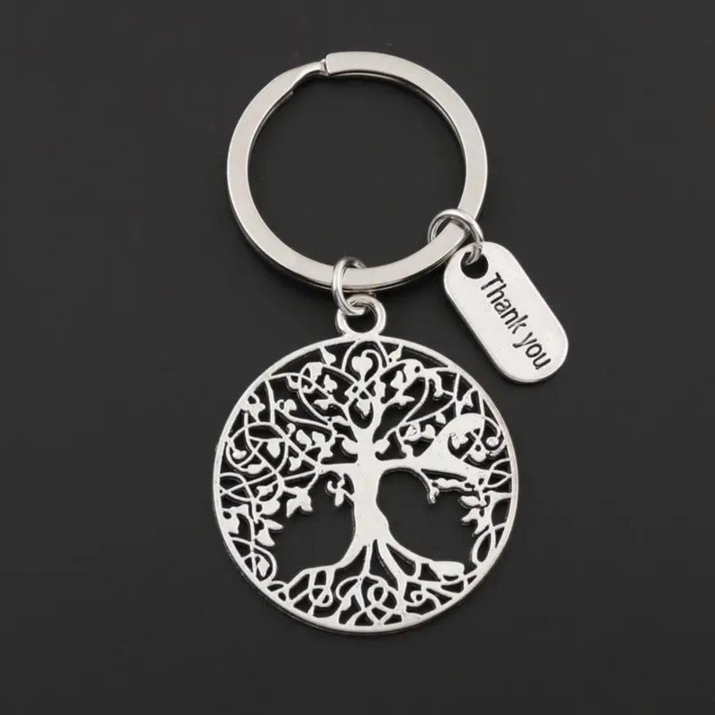 Tree of Life Keychain Hollow Metal Keychain for Gifts - Etsy