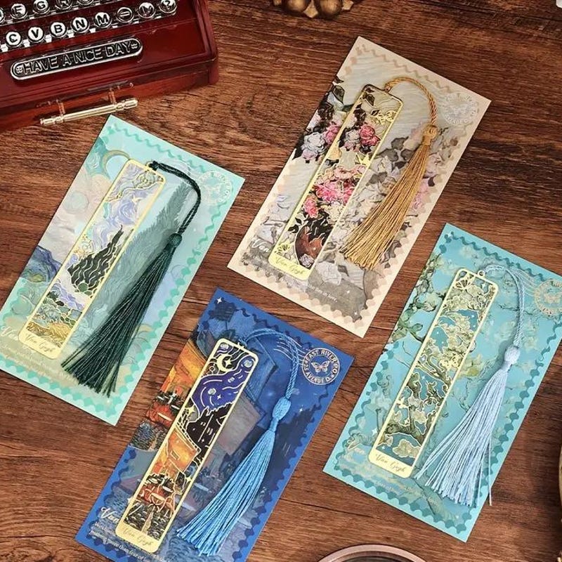 Metal Bookmark - Etsy