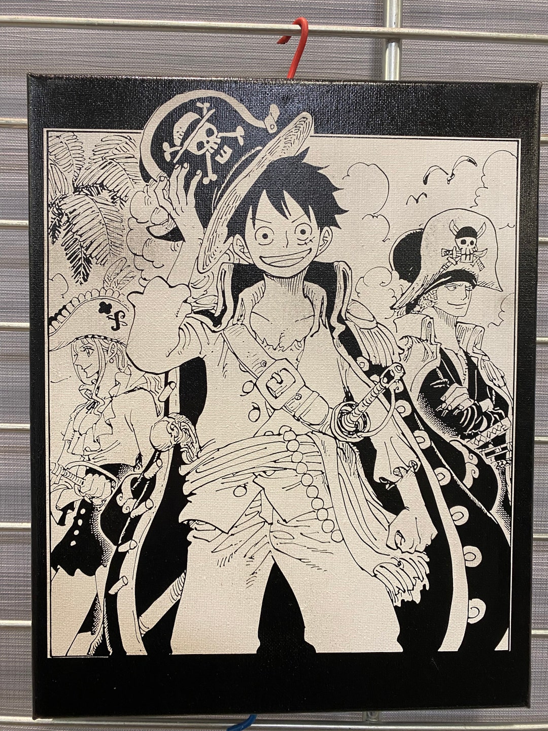 One Piece Canvas Painting and Laser Engraving - Etsy