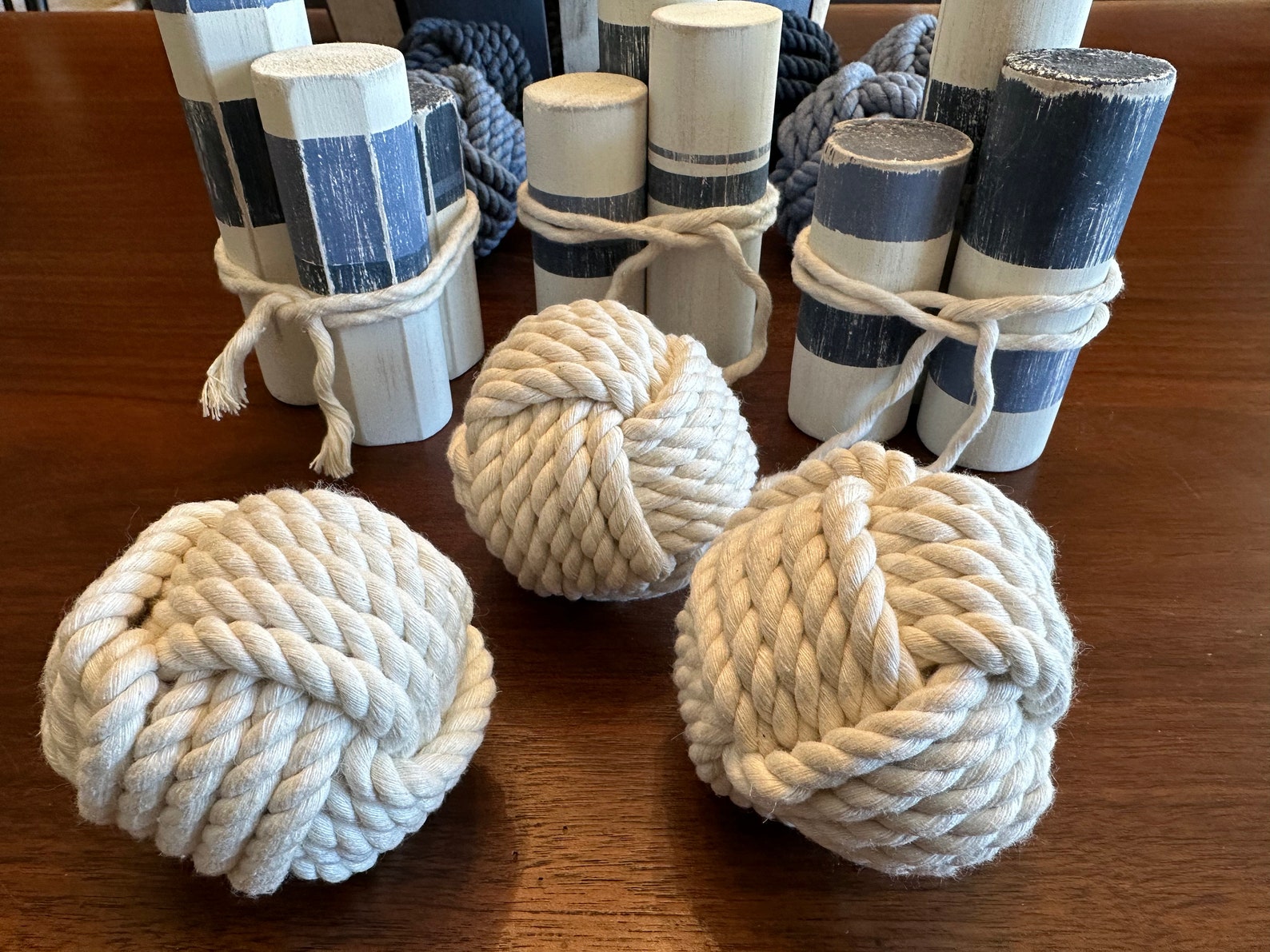 Nautical Monkey Fist Knots - Etsy
