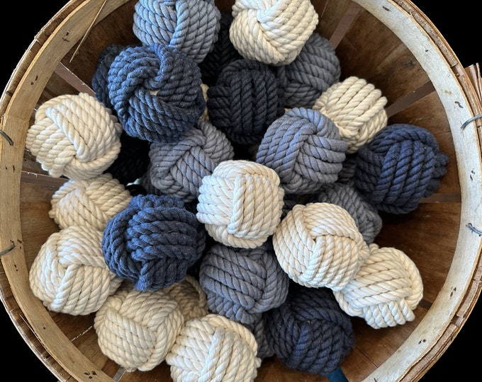 Nautical Monkey Fist Knots - Etsy