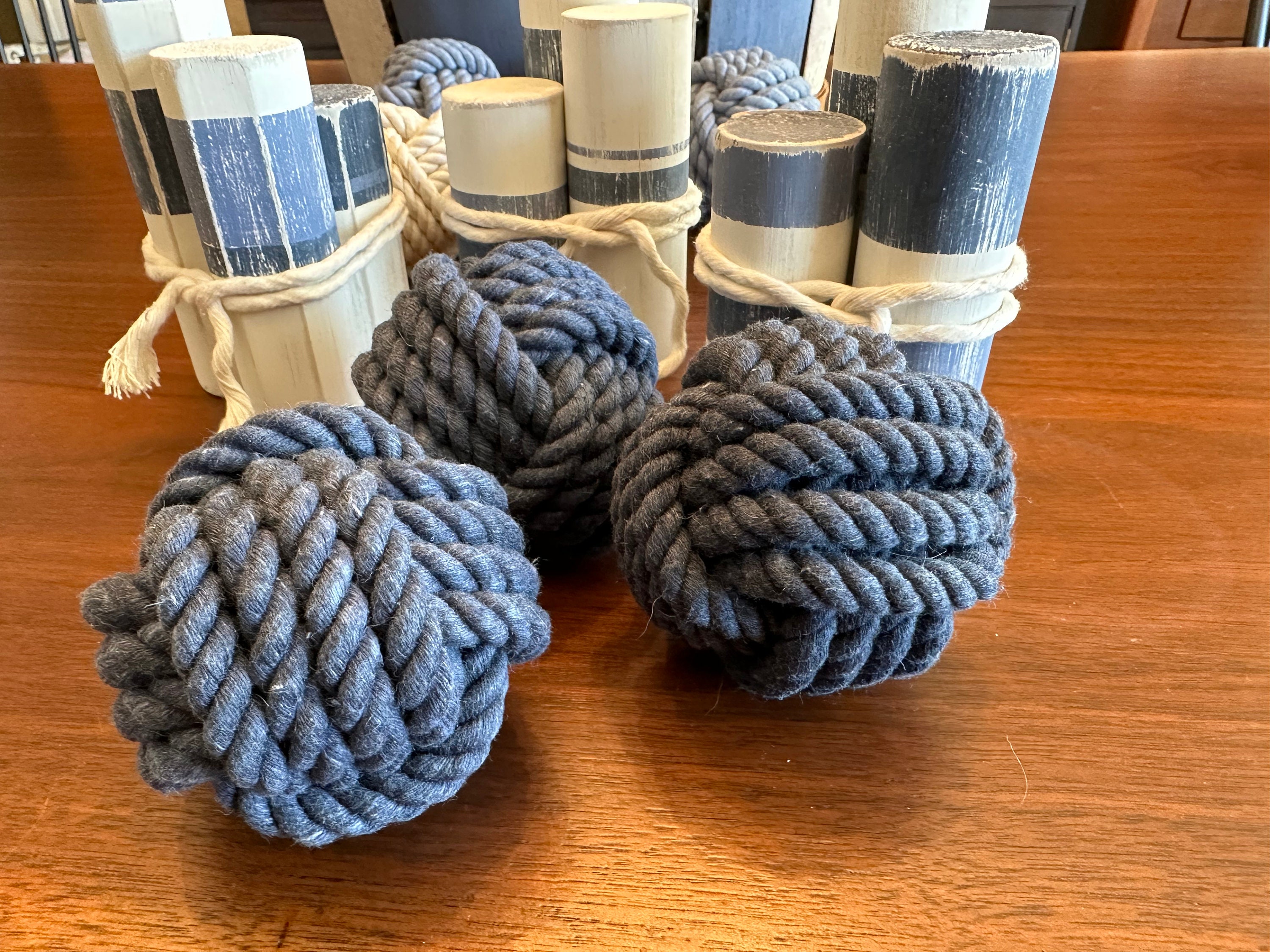 Nautical Monkey Fist Knots - Etsy