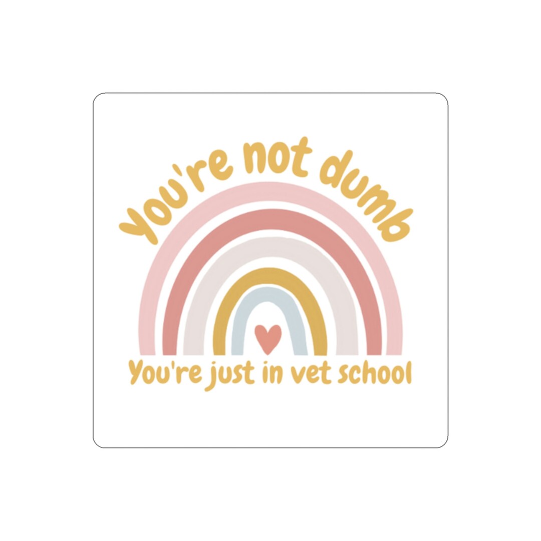 Vet School Inspo Sticker - Etsy