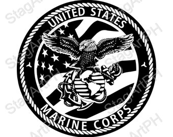 Cricut Marine Corps Svg - Etsy