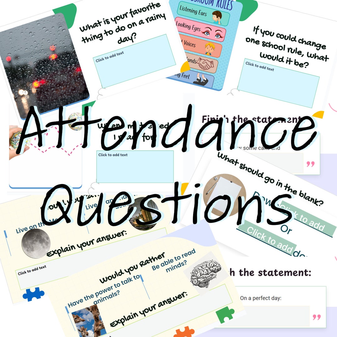General Attendance Questions - Etsy