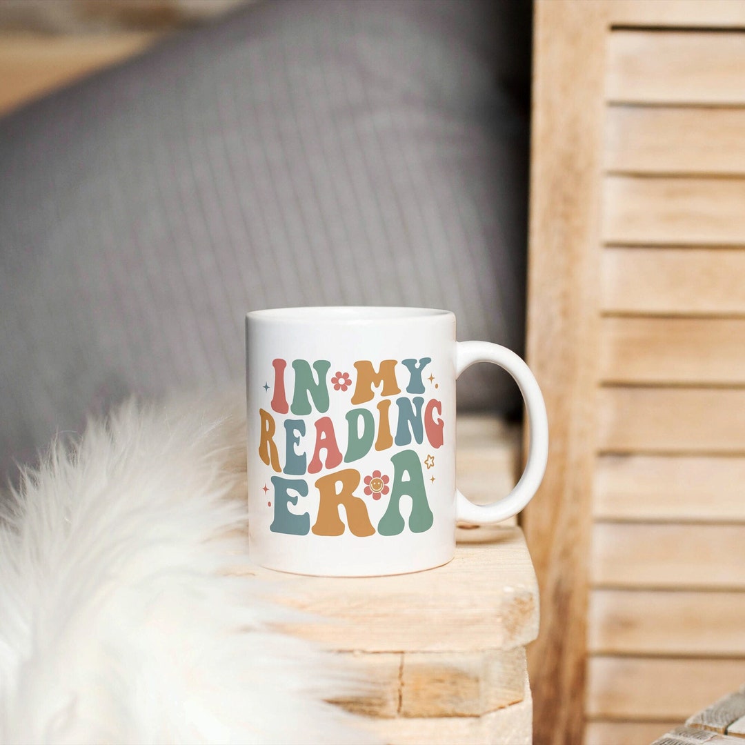 Book Lover Mug, Gift for Book Lovers, in My Reading Era - Etsy