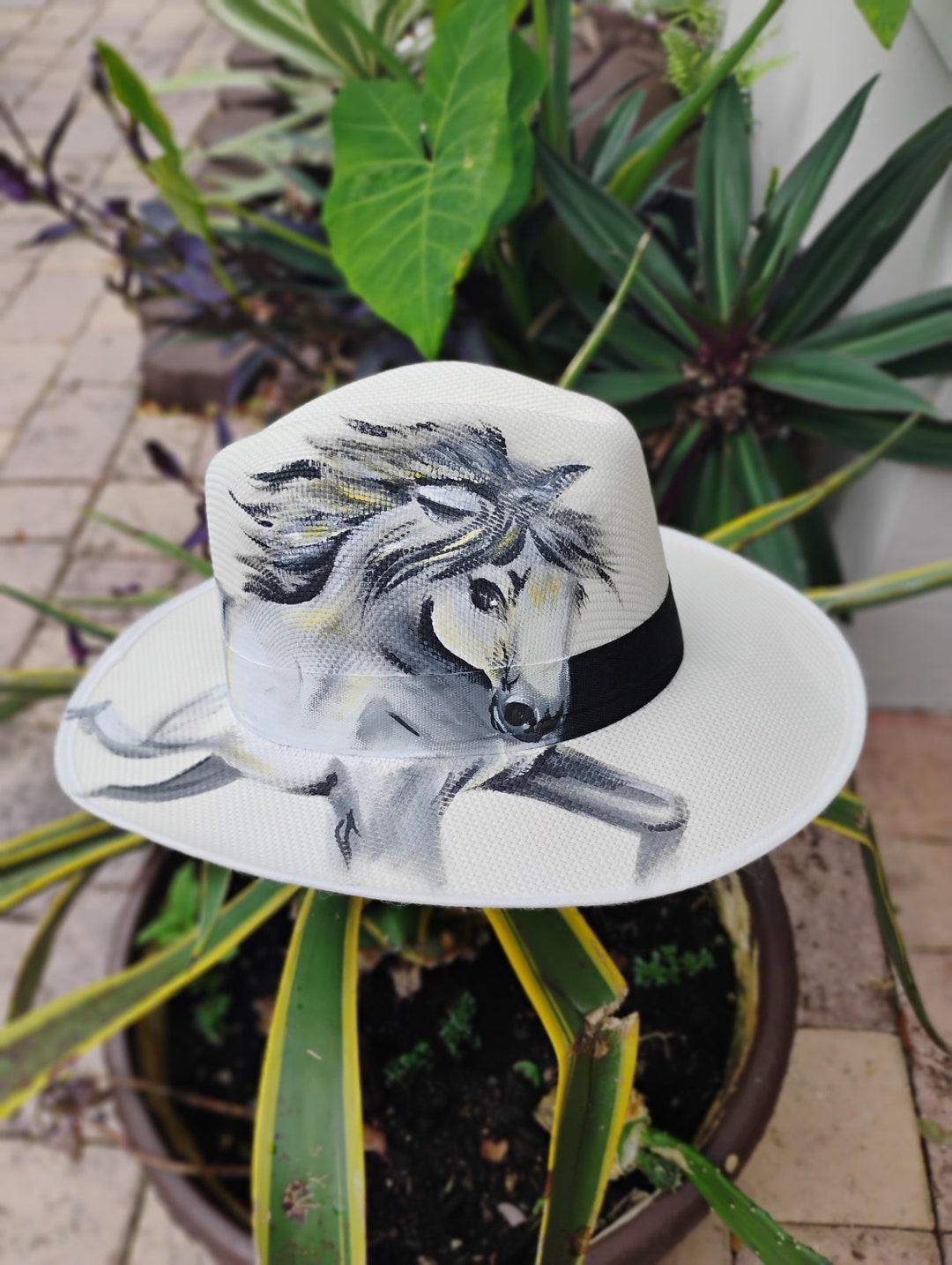 Horses Hats, Hats Painted by Hand, Colombian Mexican Hats, Aguadeño ...