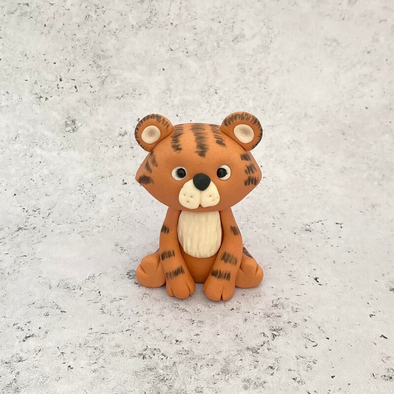 Tiger Cake Topper - Etsy UK