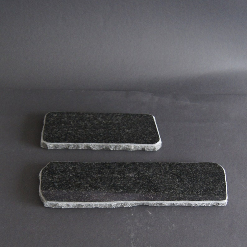 Granite Tray, Vanity Platter, Black Sushi Tray, Candle Holder, Gift for ...