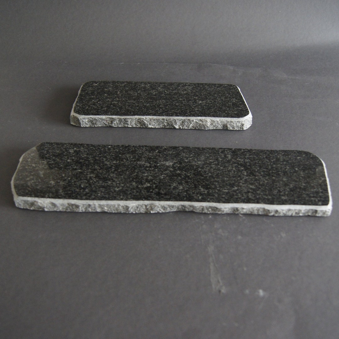 Granite Tray, Vanity Platter, Black Sushi Tray, Candle Holder, Gift for ...