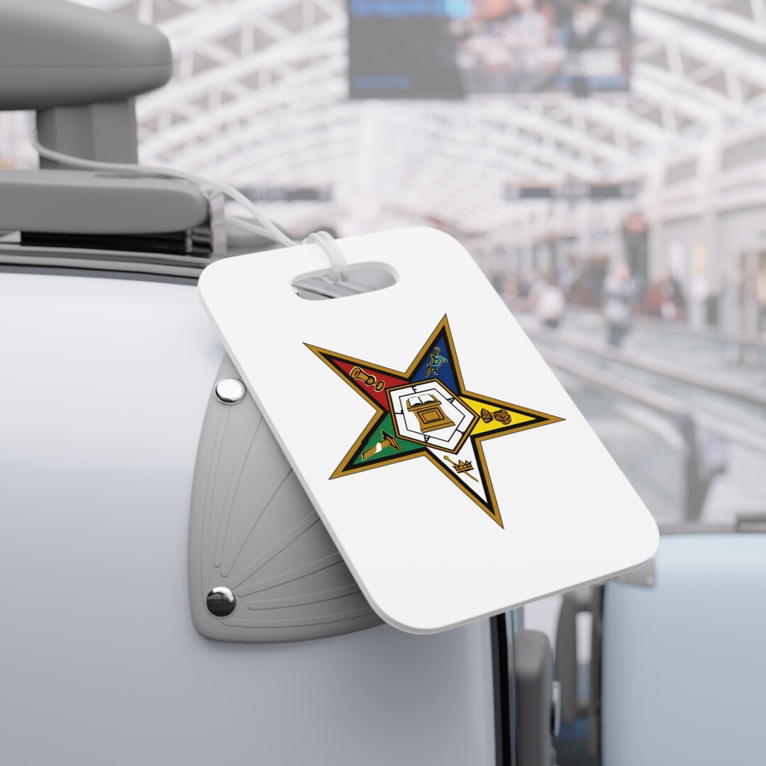 OES White Luggage Tags - Etsy