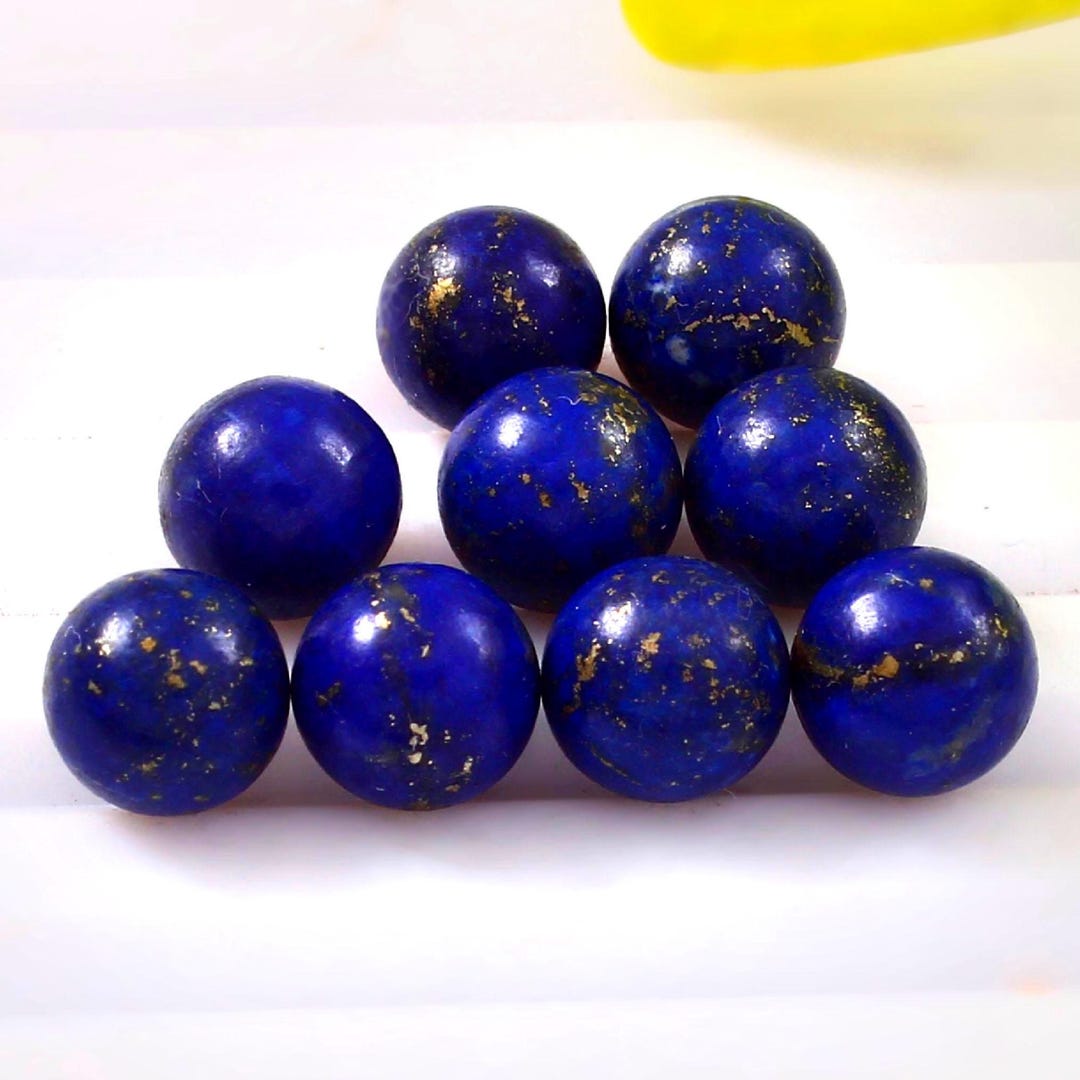 AAA Lapis Lazuli Gemstone Spheres: 3-30mm Round Jewelry Making Balls - Etsy
