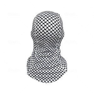 Palestinian Kufiya Style Ski Mask Face Mask Balaclava Keffiyeh Neck ...
