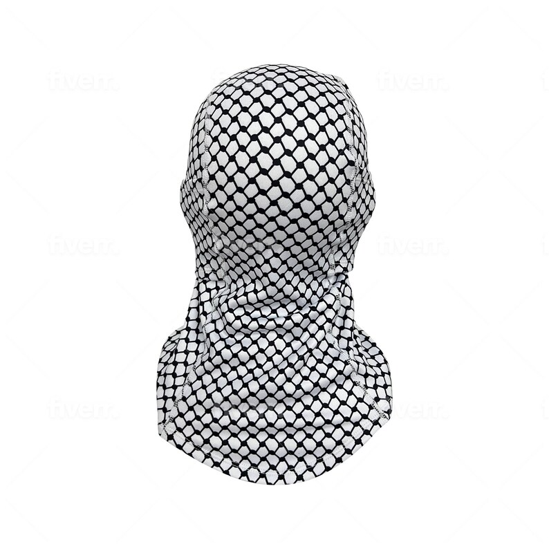 Palestinian Kufiya Style Ski Mask Face Mask Balaclava Keffiyeh - Etsy