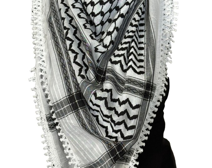 Keffiyeh Original Made in Palestine - Etsy