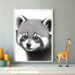 Cute Red Panda Cub Pencil Drawing. Printable Download, Red Panda Cub ...