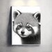 Cute Red Panda Cub Pencil Drawing. Printable Download, Red Panda Cub ...