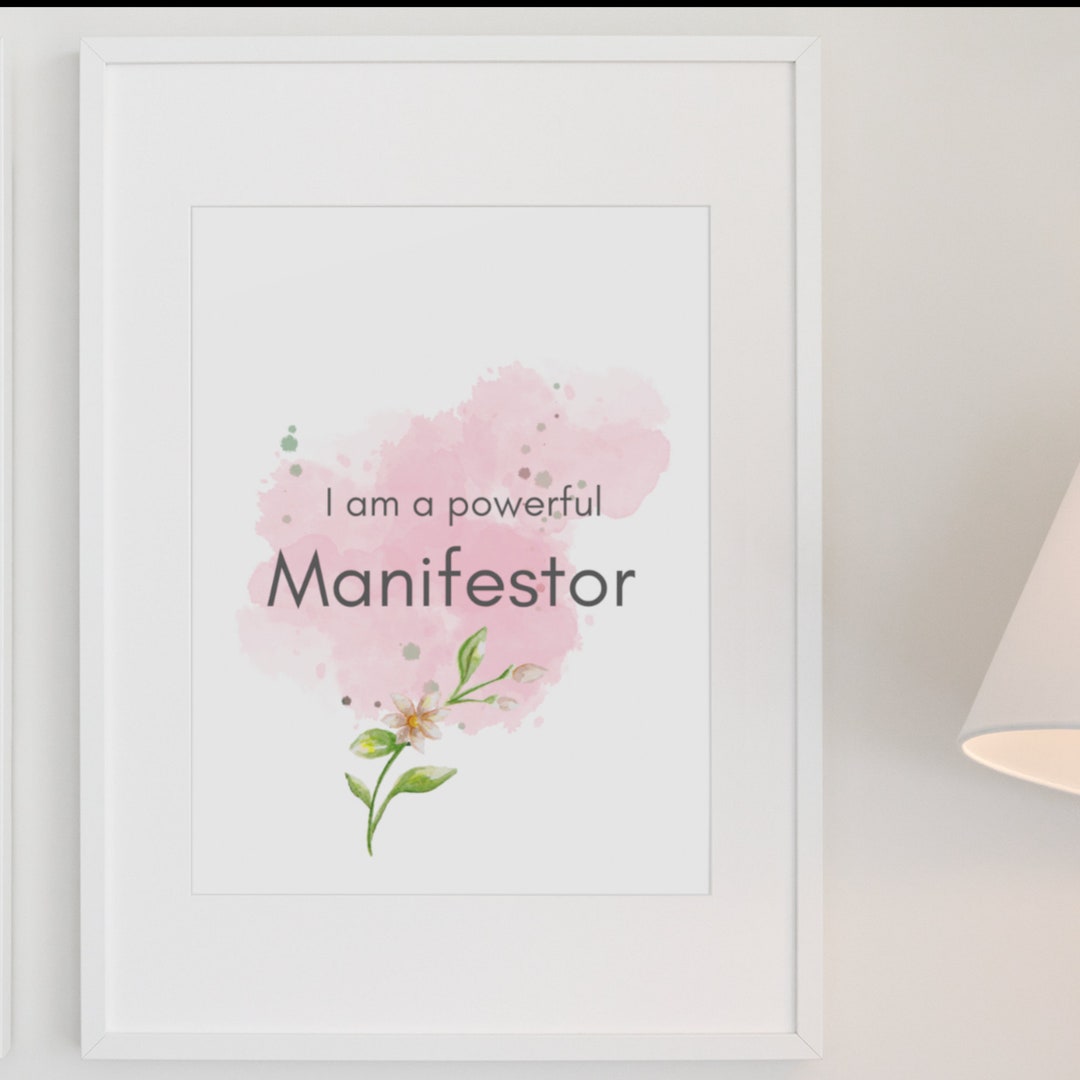 Positive Affirmation Print I Printable Quotes I Motivational Wall Art I ...