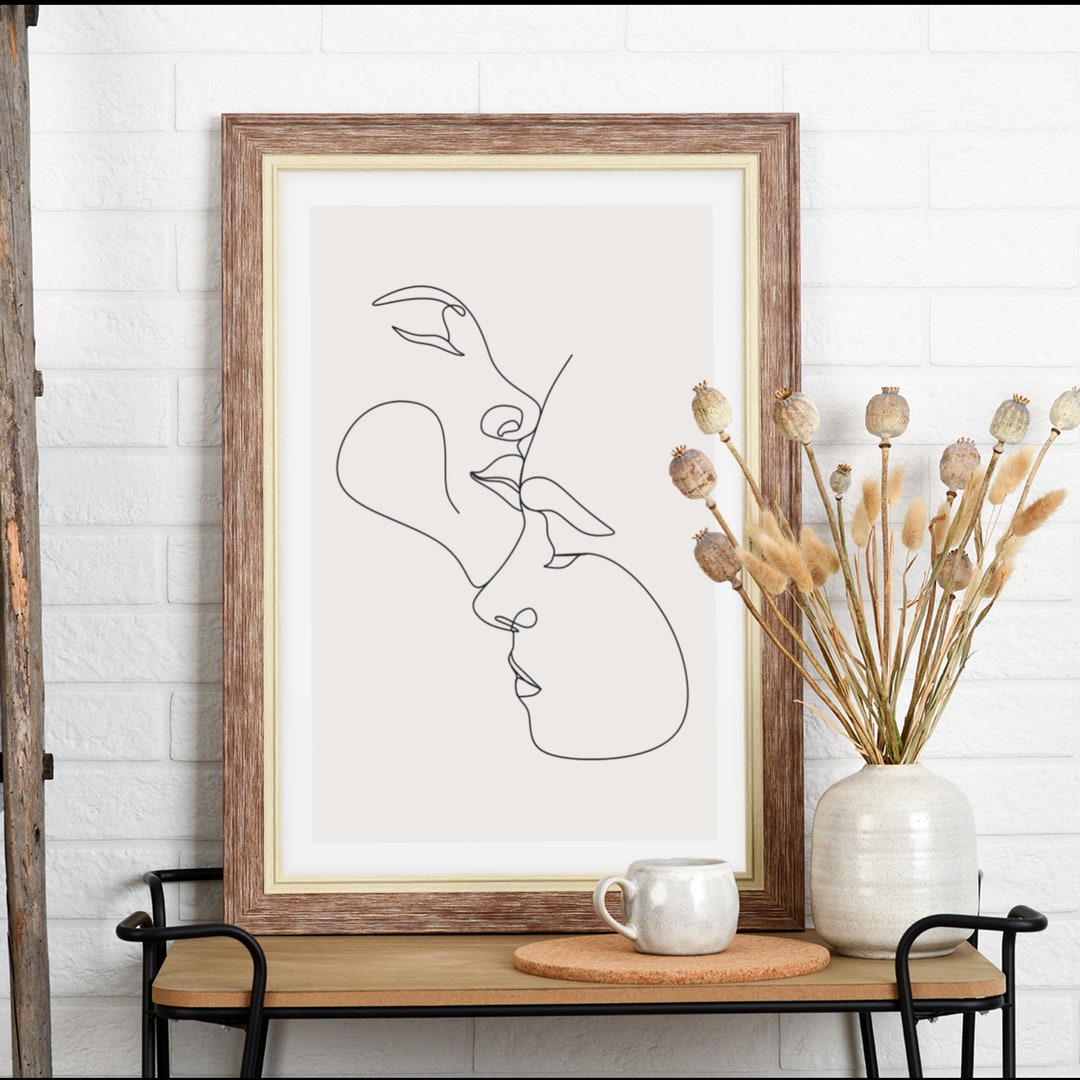 Line Drawing Print I Abstract Digital Print I Printable Abstract Poster ...