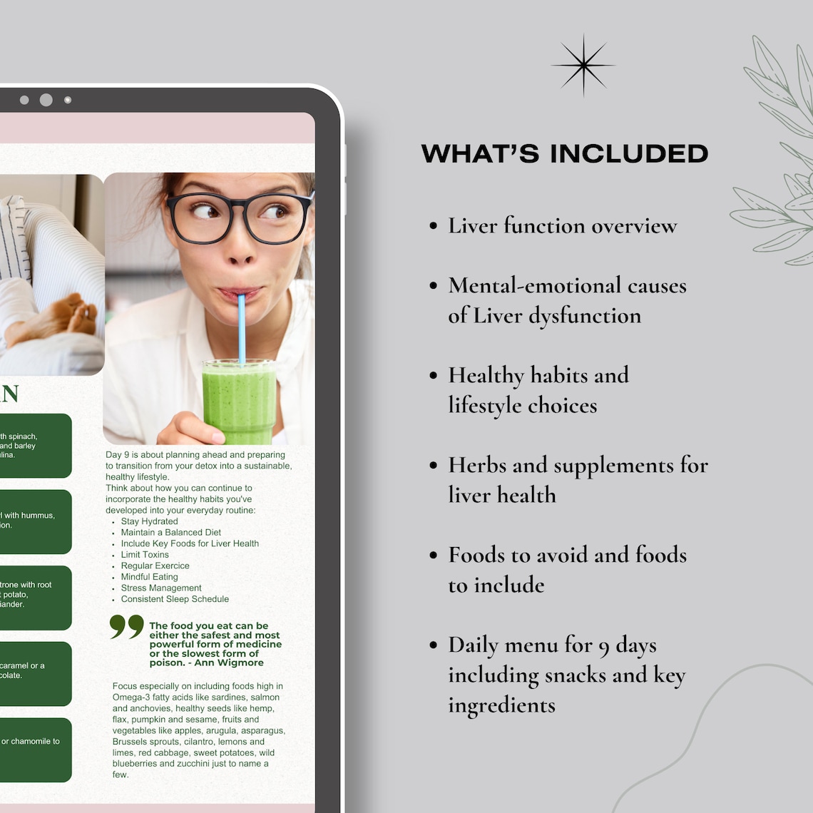 9-day Liver Detox Guide Digital Download: Cleanse, Revitalise, Hormonal ...