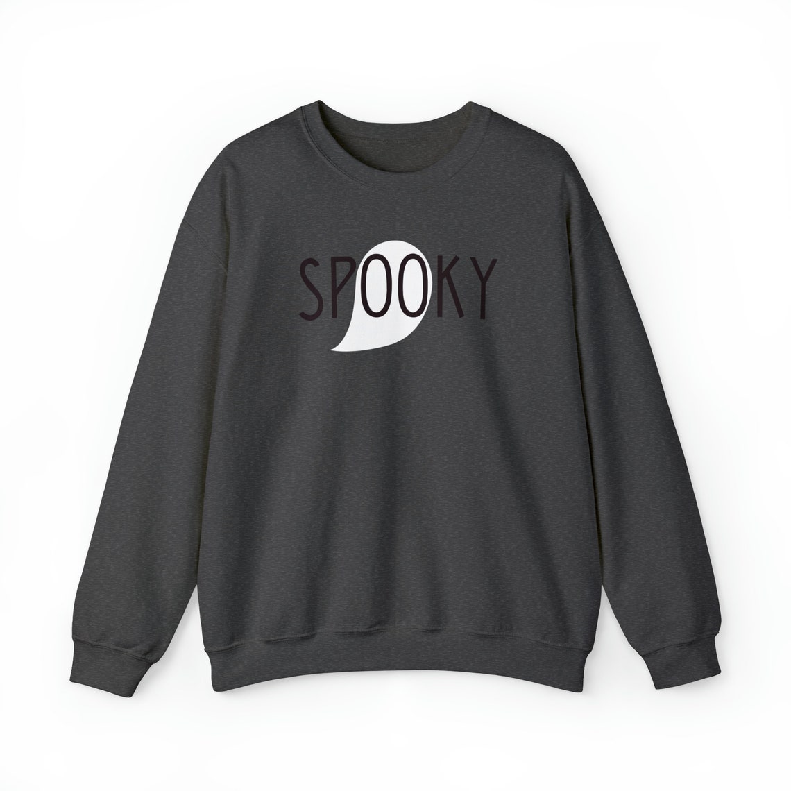 Spooky Ghost Sweatshirt, Halloween Sweatshirt, Nerd Ghost Crewneck - Etsy