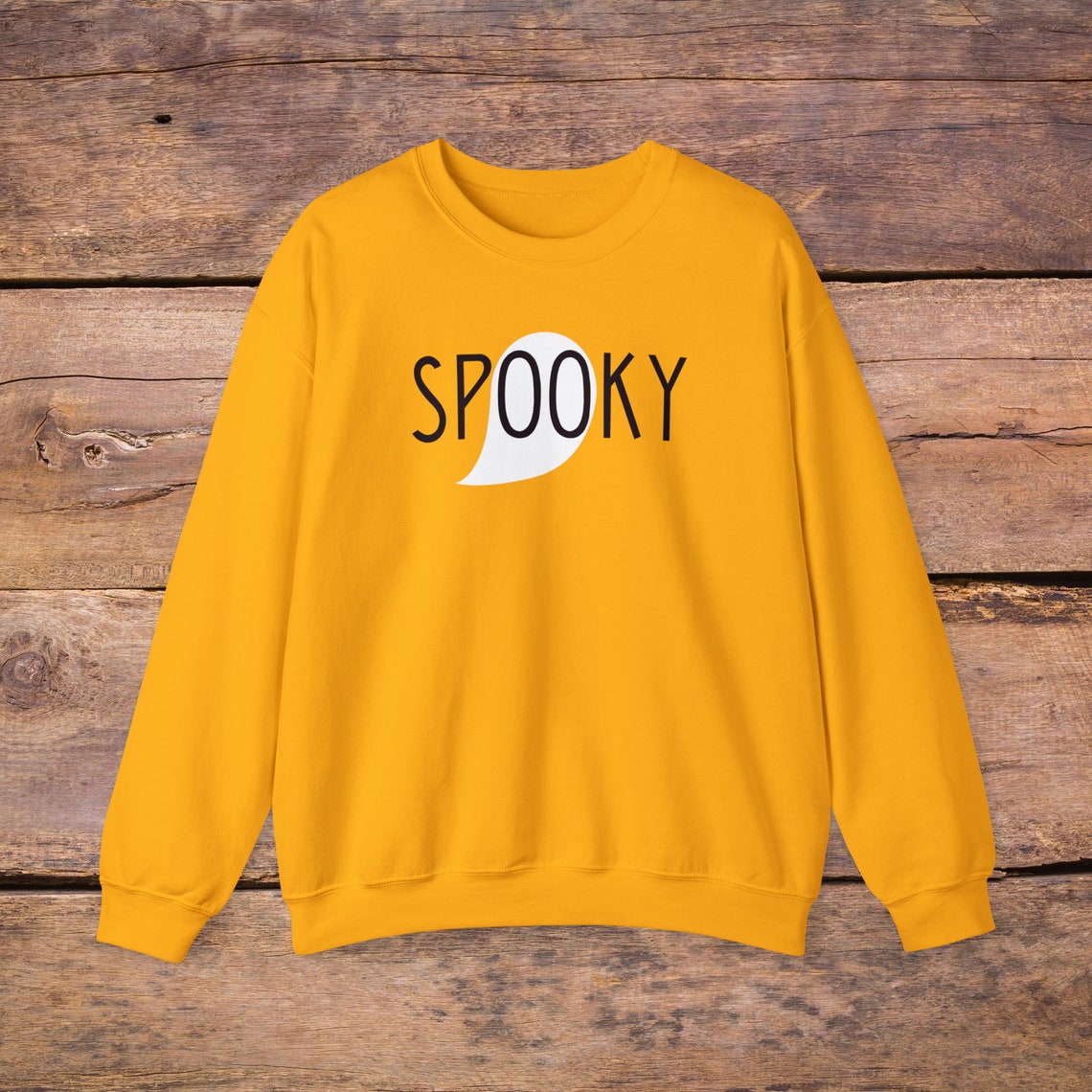 Spooky Ghost Sweatshirt, Halloween Sweatshirt, Nerd Ghost Crewneck - Etsy