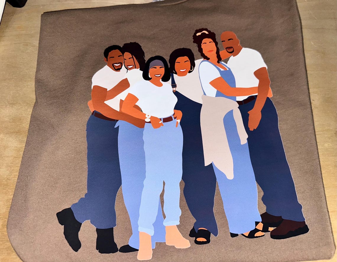 Living Single Sitcom Graphic T-shirt and Sweatshirts - Etsy