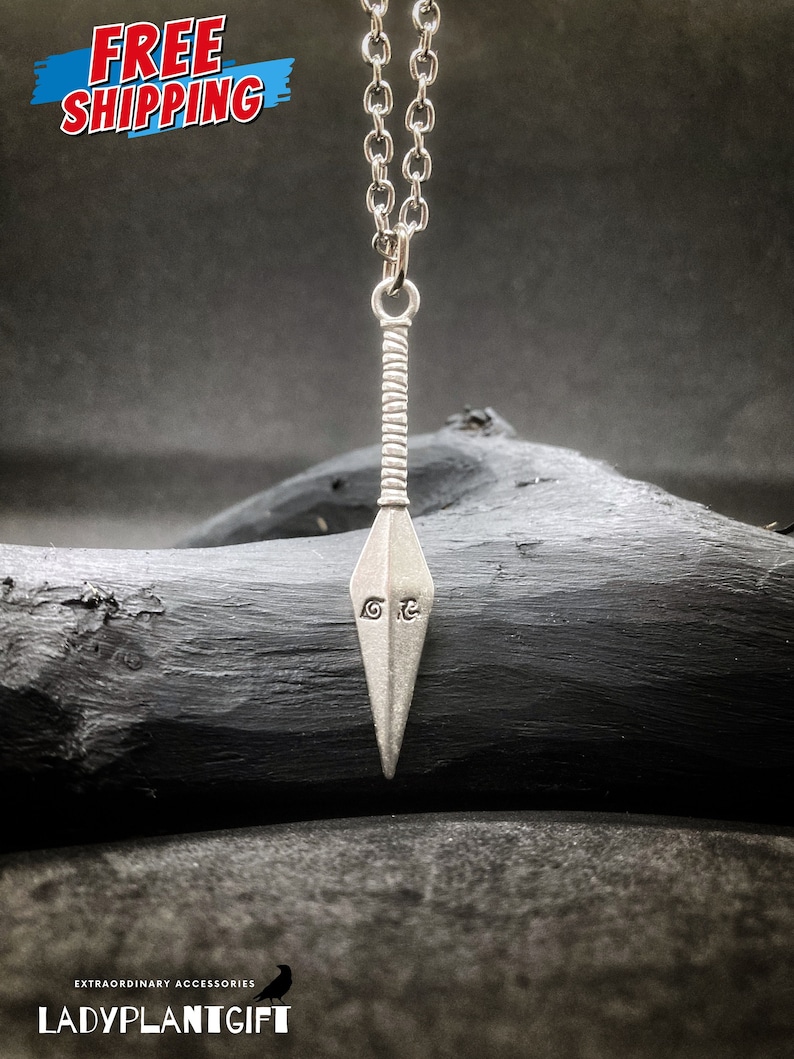 Spear Necklace, the Spear of the God Odin Gungnir Men Women Necklace, Spear of Odin Pendant ...