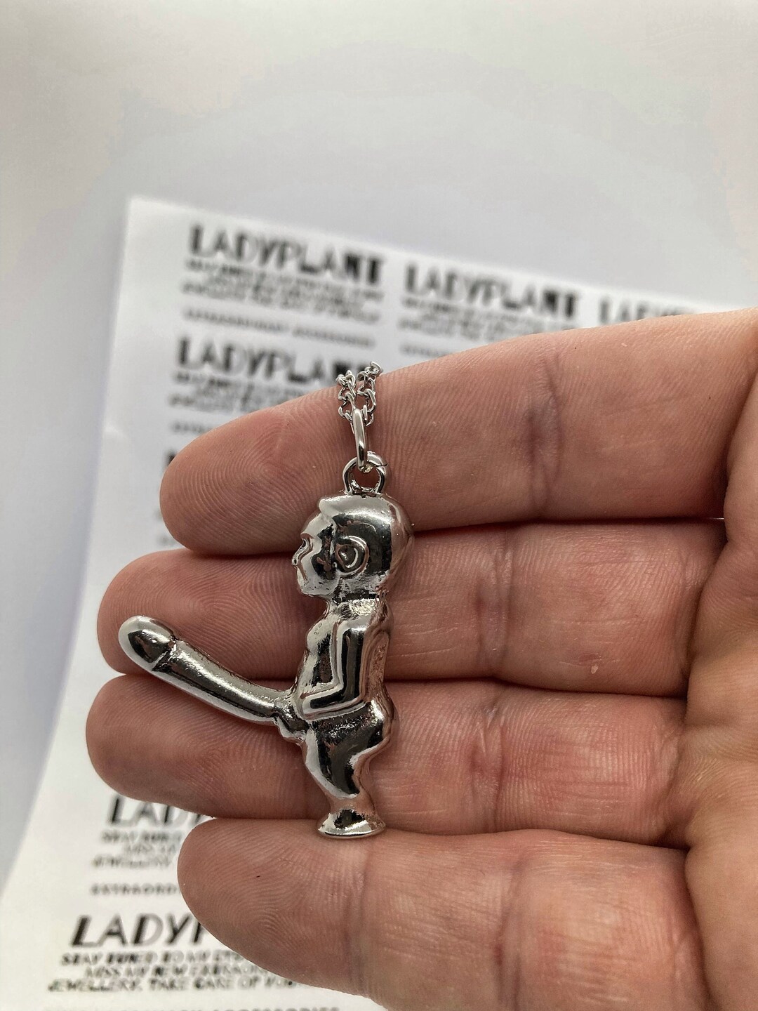 God of Fertility Necklace | Phallus Statue Necklace | Phalic Symbol ...