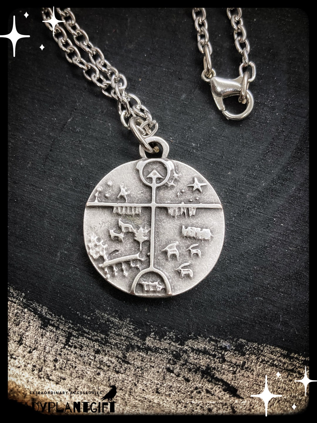 Shaman Drum Necklace, Shaman Necklace, Shaman Drum Medallion, Shamanism ...
