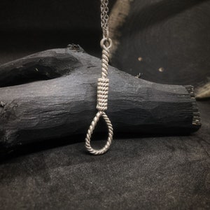 Hangman's Noose Necklace | Hangman's Noose Choker | Horror Jewelry ...