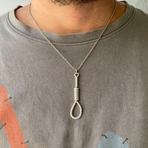 Hangman's Noose Necklace | Hangman's Noose Choker | Horror Jewelry ...