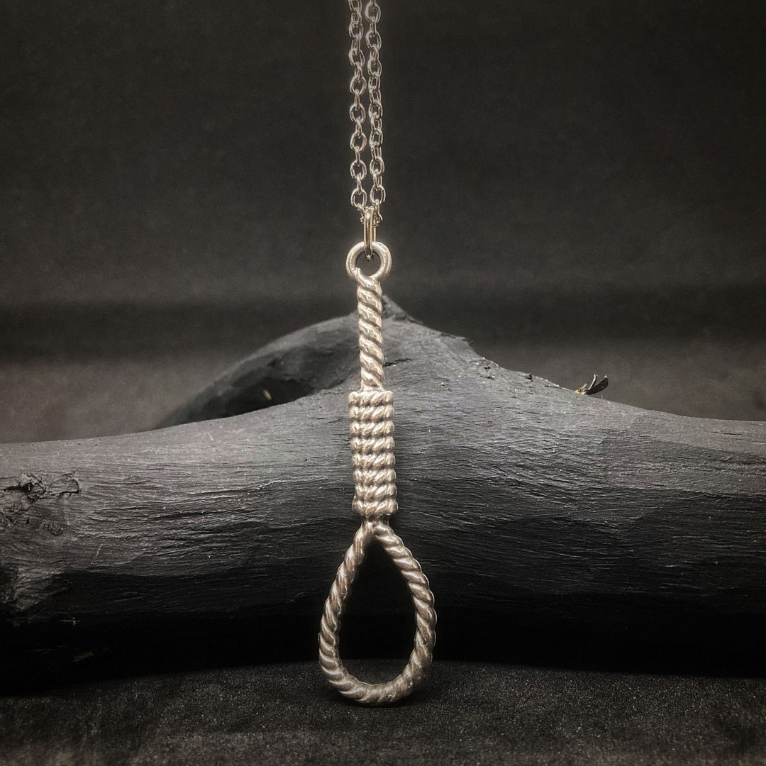 Hangman's Noose Necklace | Hangman's Noose Choker | Horror Jewelry ...