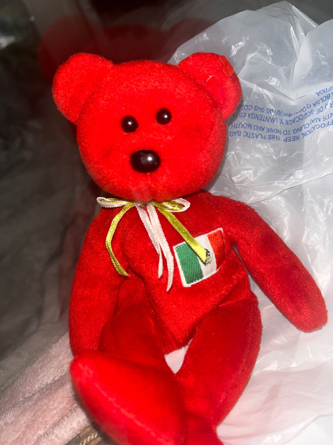 Osito Beanie Baby. Mexican Rare Beenie Baby - Etsy