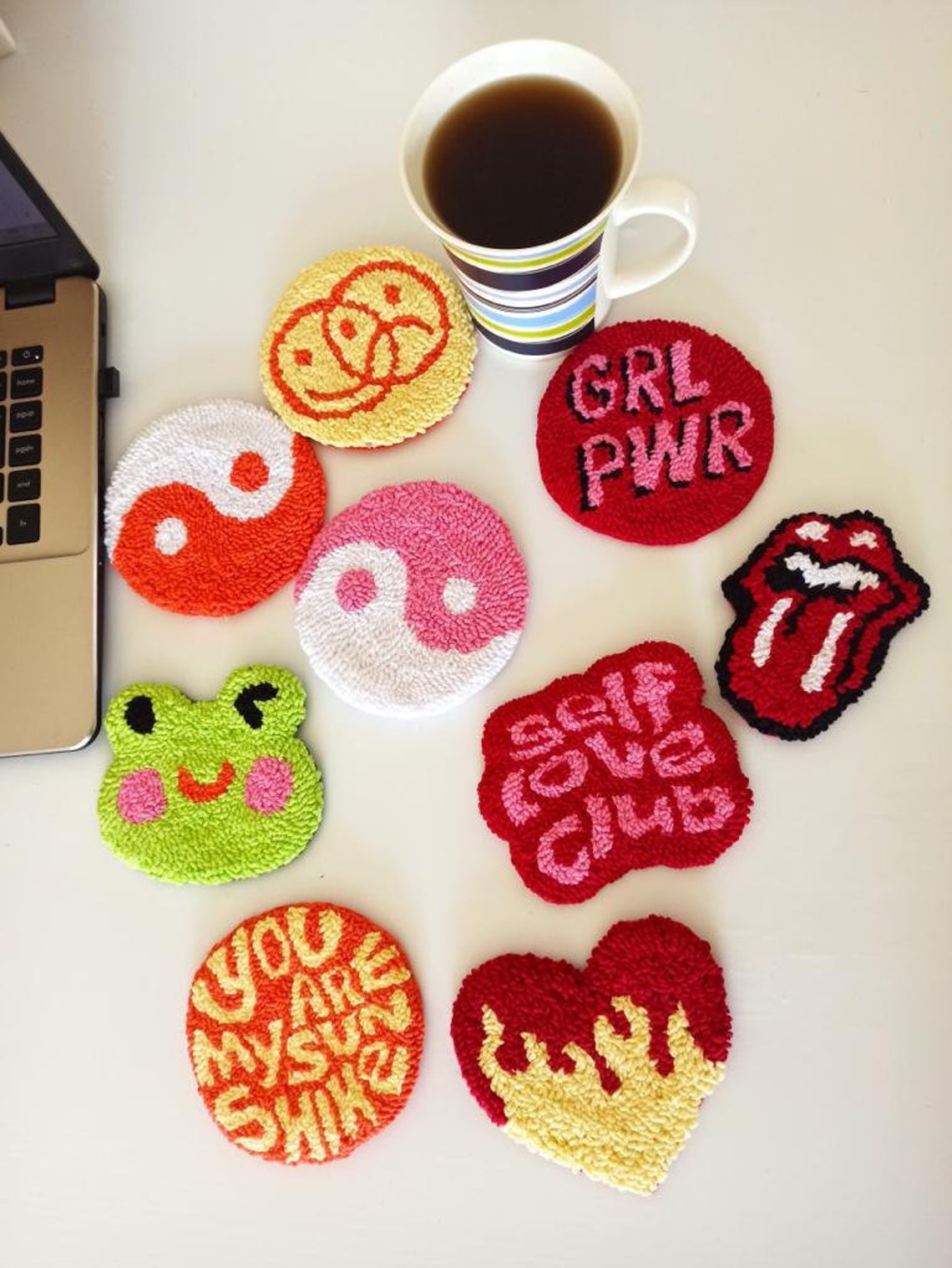 Handmade Uno Reverse Card, Personalizable Gift, Custom Punch Needle ...