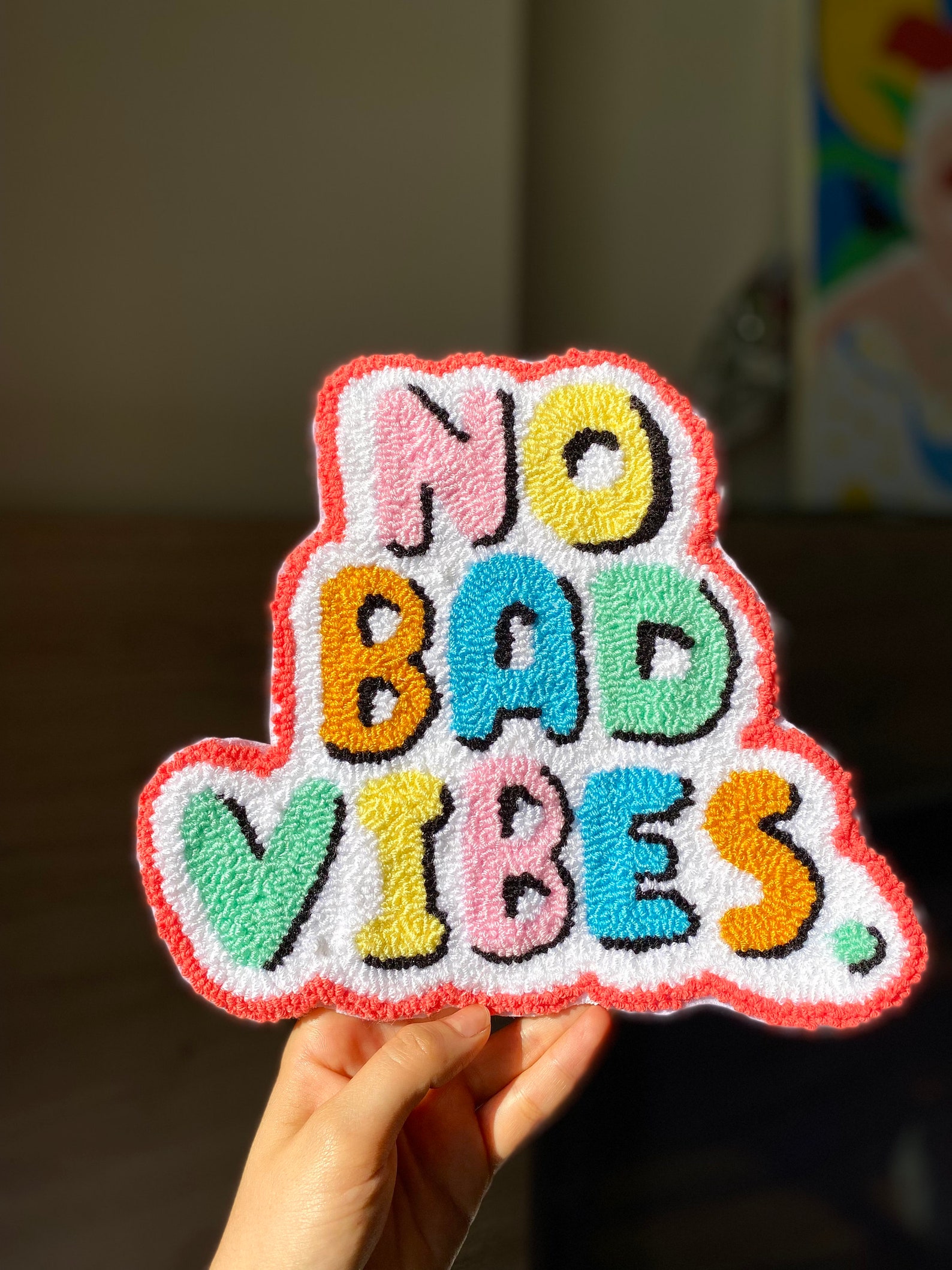 Custom Quote Wall Art, Motivational Wall Art, Handmade Colorful Motto ...