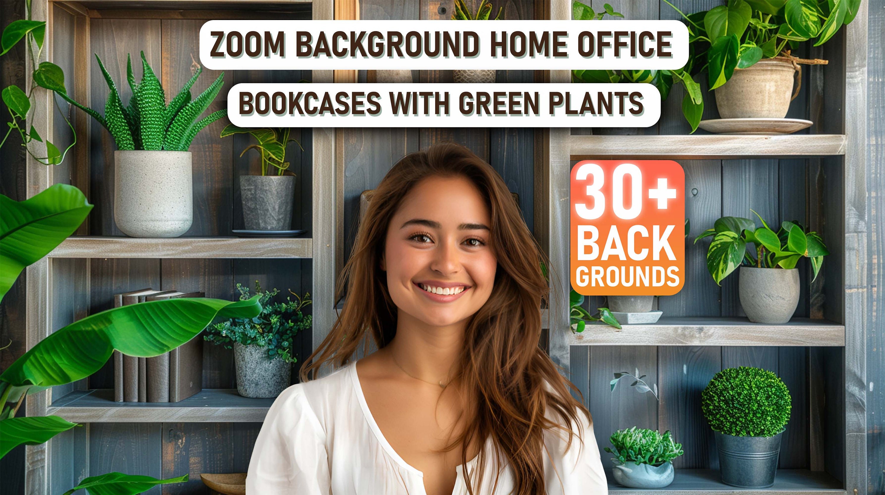 Virtual Background for Zoom, Office Background for Zoom, Digital ...