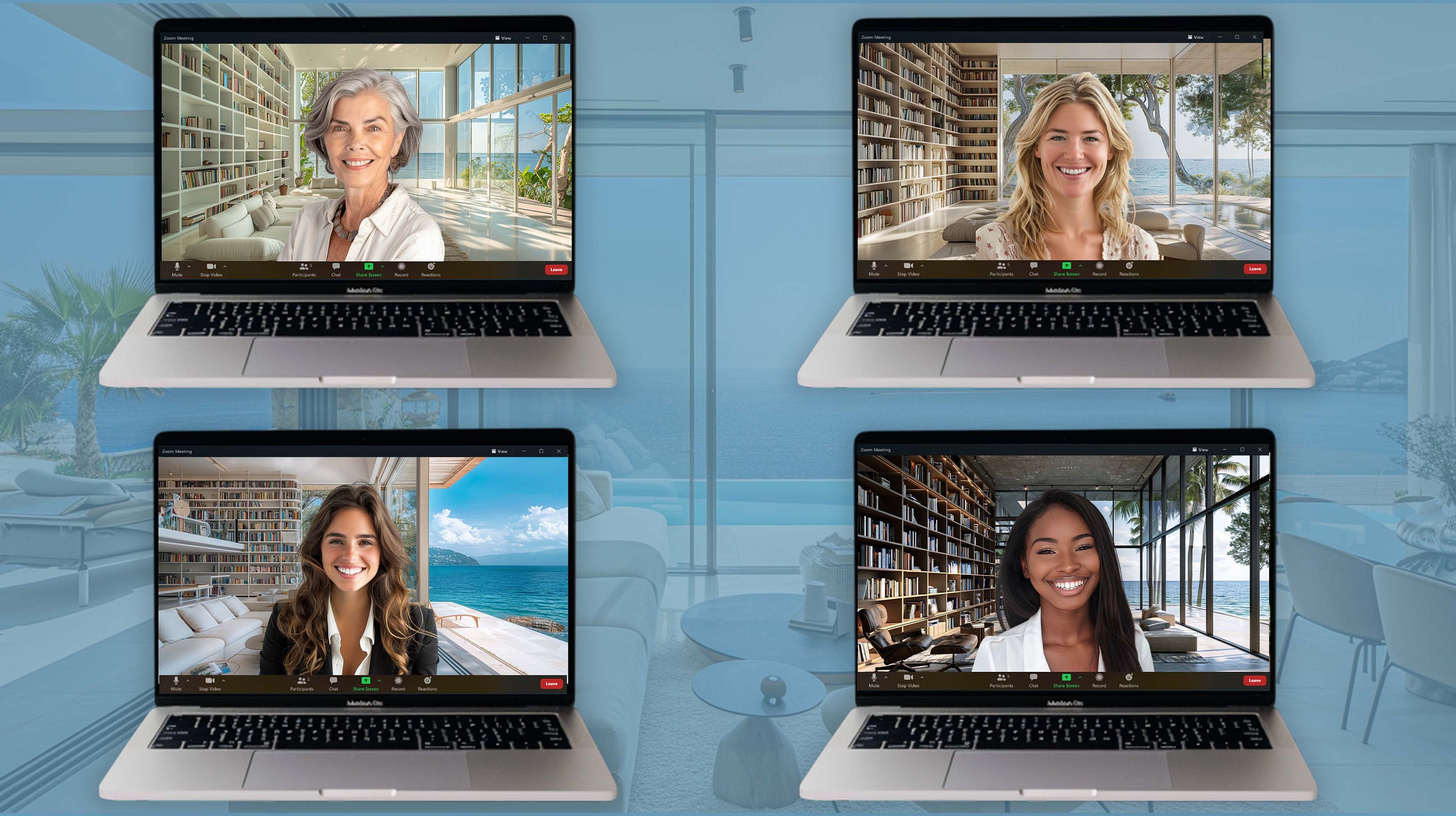 Virtual Meeting Background, Zoom Call Background, Downloadable Zoom ...