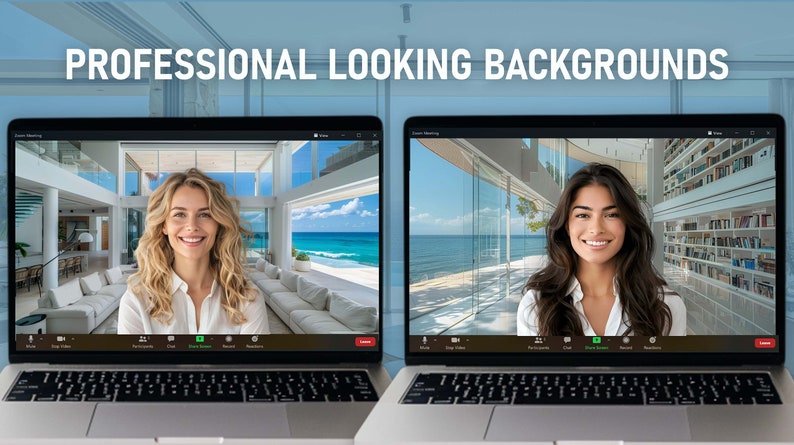 Realistic Background, Office Desktop Background, Virtual Office ...