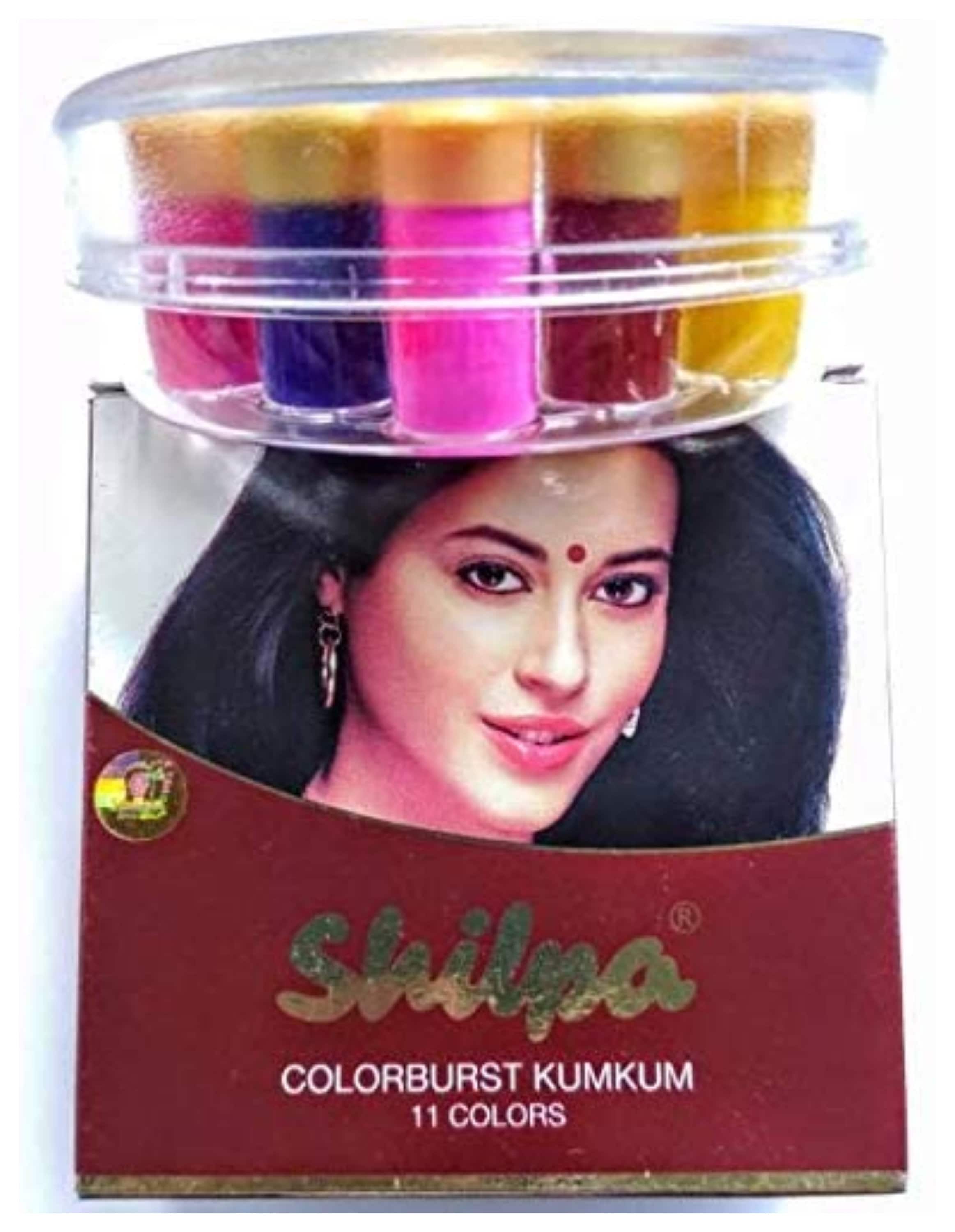 11 Shades Liquid Bindi Multi-colored Kumkum Women Liquid Tikka ...
