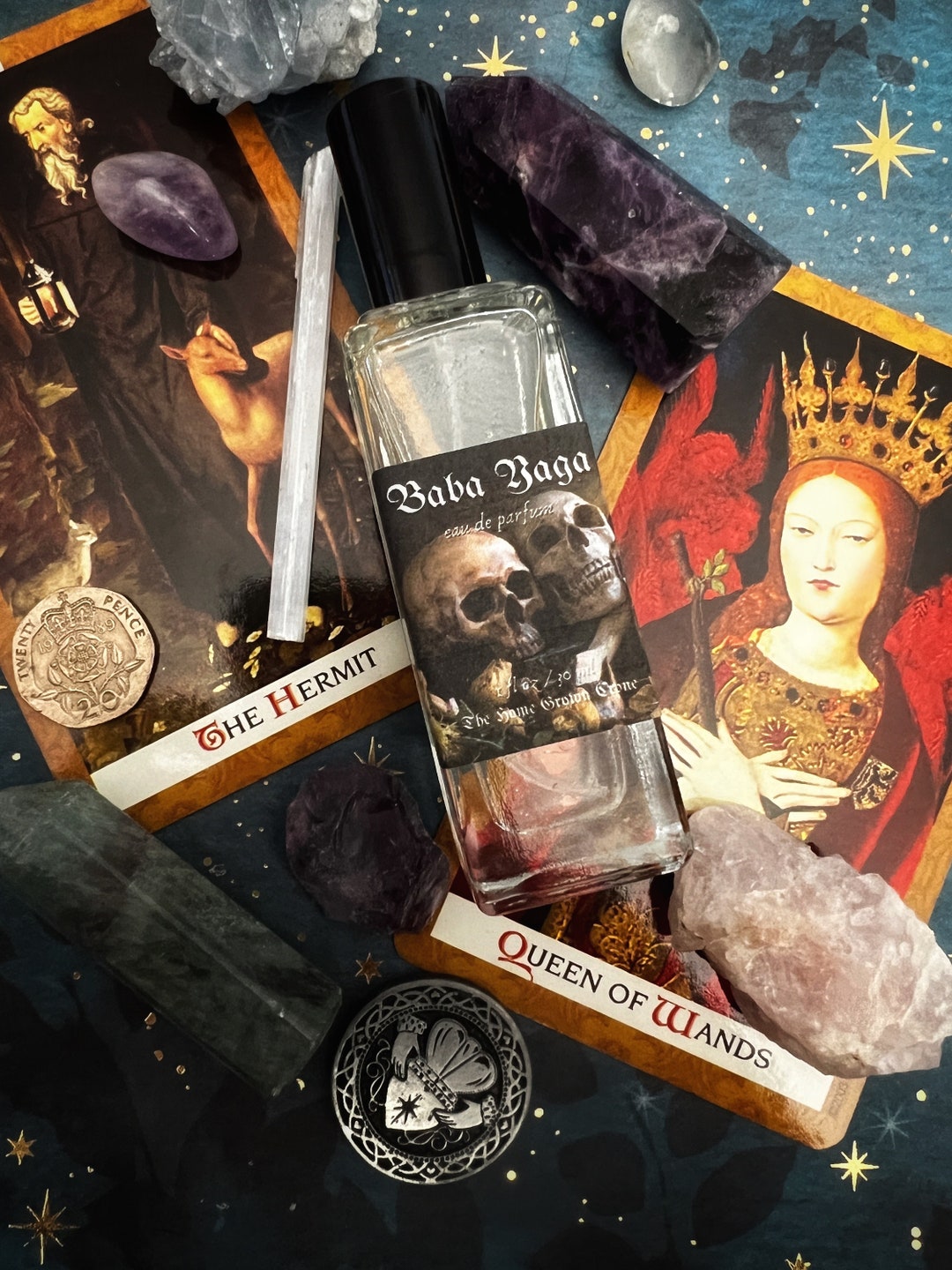 Baba Yaga - Spicy Woods & Musk - Eau De Parfum, Aloe Vera Soap, Roller ...