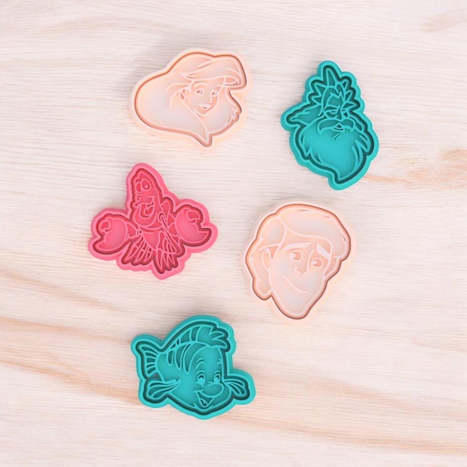Frozen Disney Cookie Cutter Set of 5 Cookie Cutters - Etsy