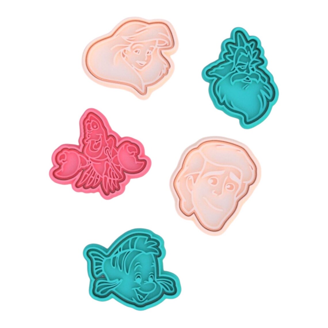 Frozen Disney Cookie Cutter Set of 5 Cookie Cutters - Etsy