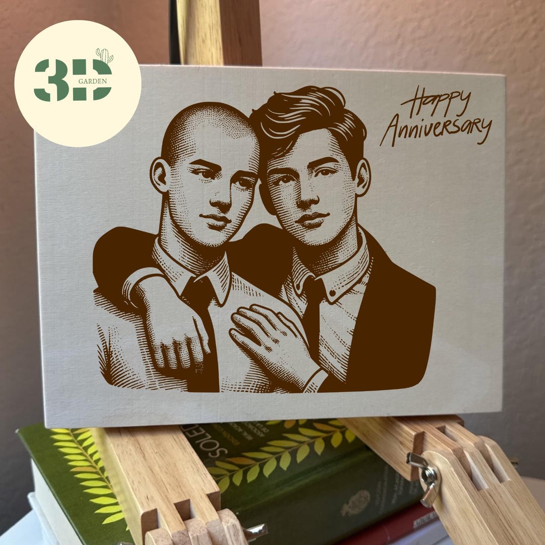 Personalized Engraved Portrait Turn Your Memories Into Art. Laser ...