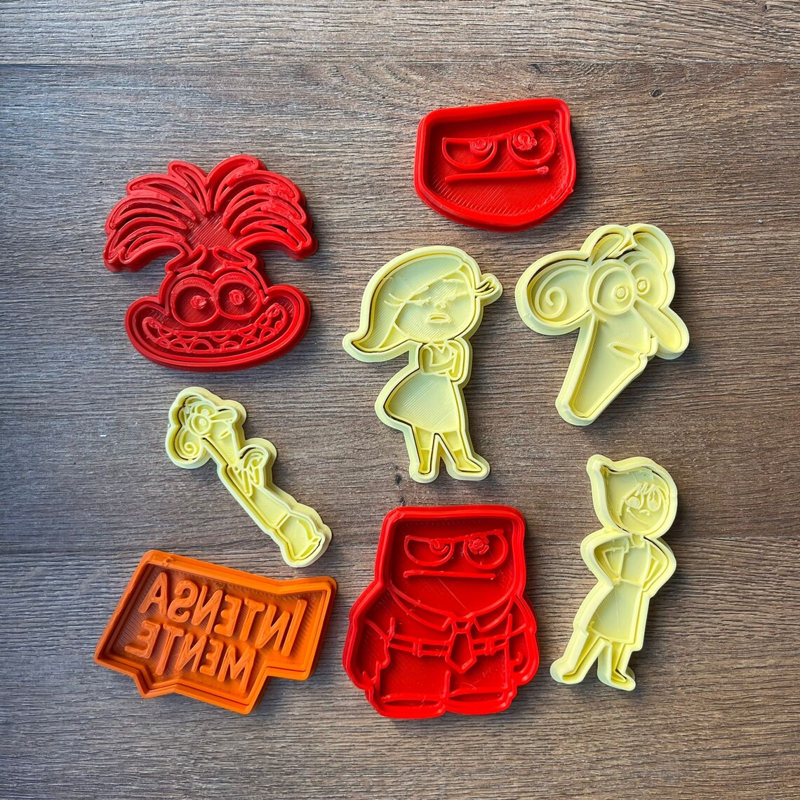 Cookie Molds. Cookie Molds of Inside Out Characters. - Etsy