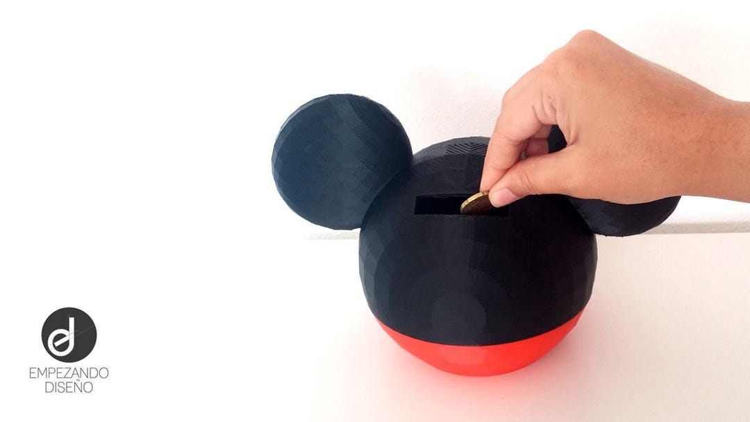 Mickey Mouse Money Box. - Etsy