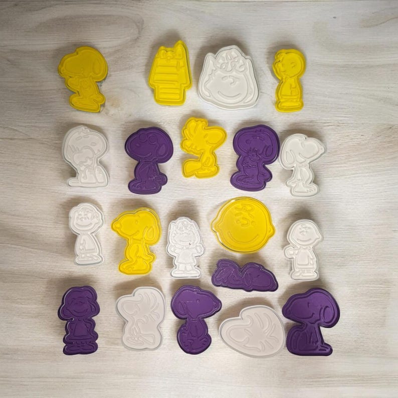 Snoopy Cookie Cutter Set of 20 - Etsy