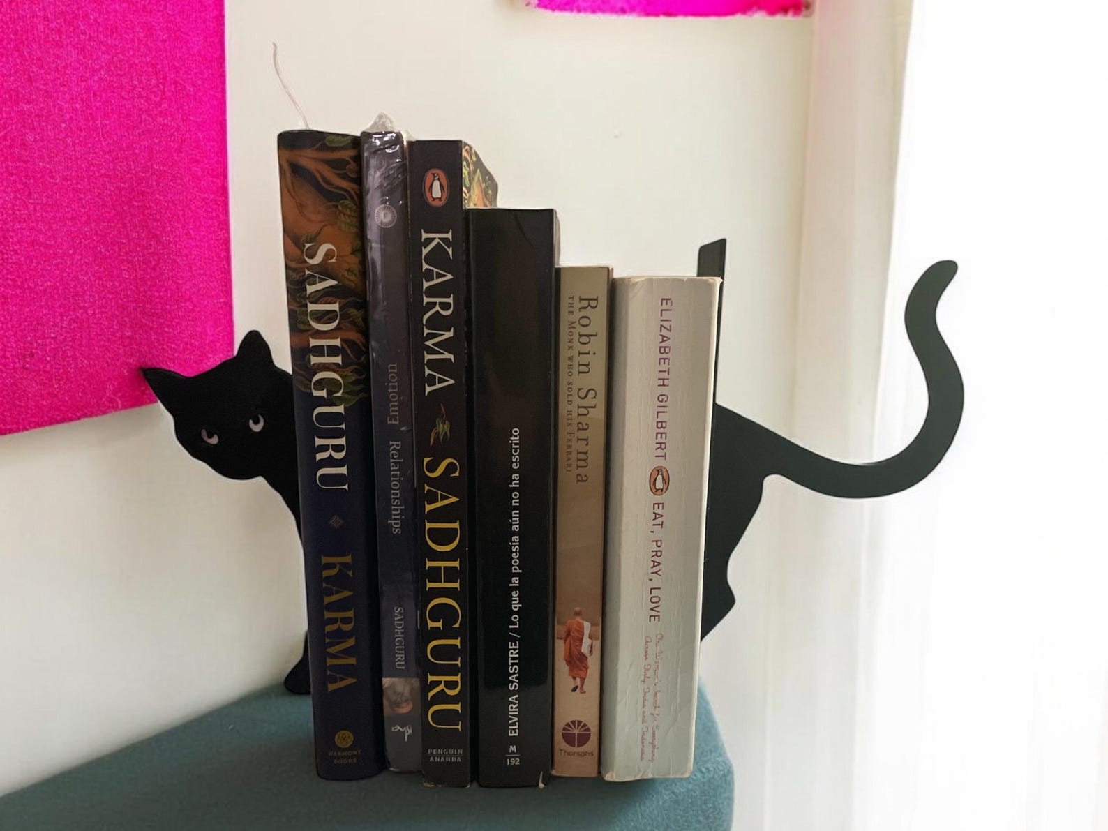 Cats Bookend. Cute Bookend for Your Shelf. - Etsy