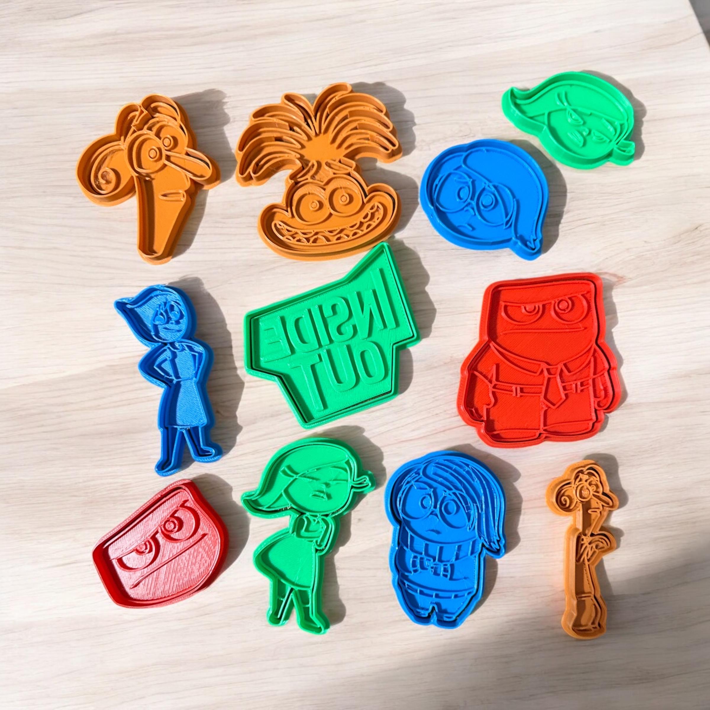 Cookie Molds. Cookie Molds of Inside Out Characters. - Etsy