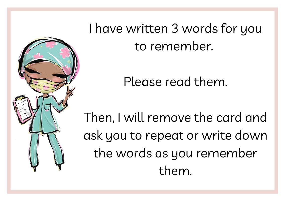 OASIS-E BIMS Cue Cards - Etsy